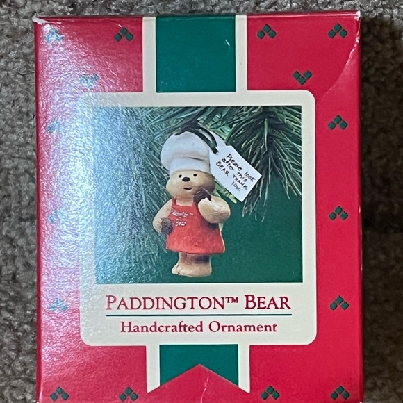 Hallmark | Holiday | Paddington Bear W Chef Hat Cookies 987 Eden Toys ...